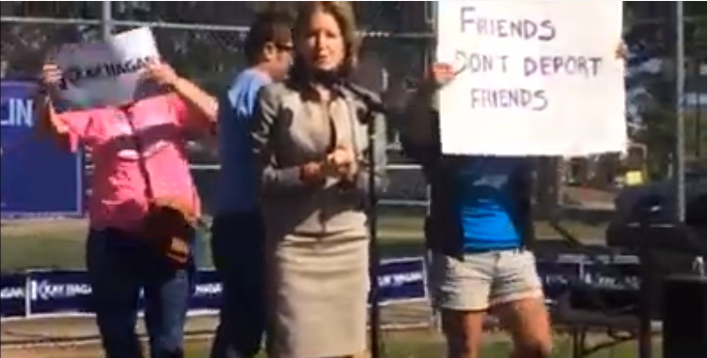 DREAMers Interrupt Sen. Kay Hagan: 'Friends Don't Deport Friends ...