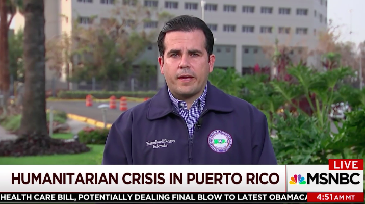 Puerto Rico Governor: 'We Need More Help' With Hurricane María Recovery ...