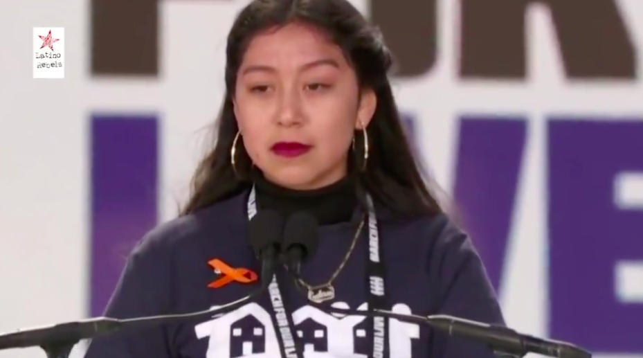 Edna Chávez's Amazingly Powerful Speech at MARCH FOR OUR LIVES - Latino ...