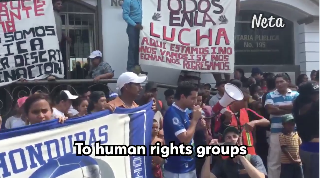 The Following Video From the 2018 Refugee Caravan Was Made by Migrants ...