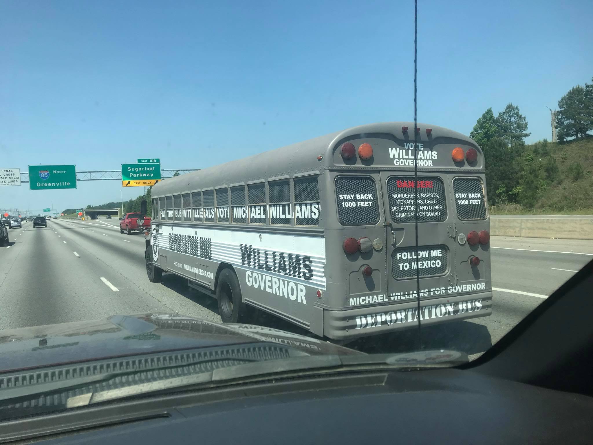 The 'Deportation Bus' Advertising Georgia GOP Governor Candidate Can't ...