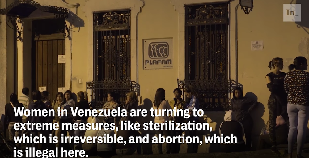 VIDEO: Lacking Birth Control Options, Venezuelan Women Turn to ...