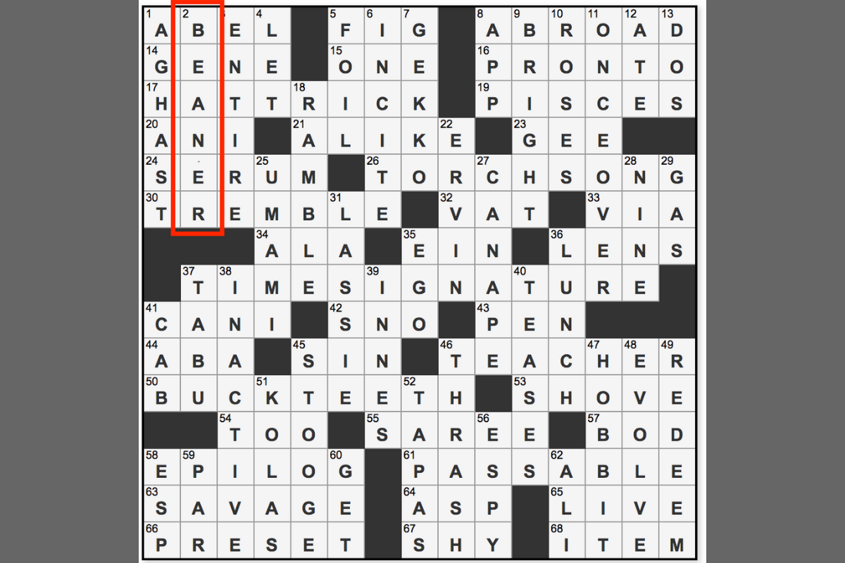 New York Times Crossword Puzzle Editor 'Apologizes' for Including ...