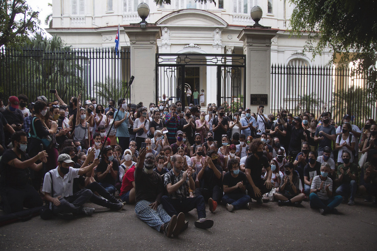 Hunger Strike in Havana Sparks a New Level of Protest for Cuban Artists ...